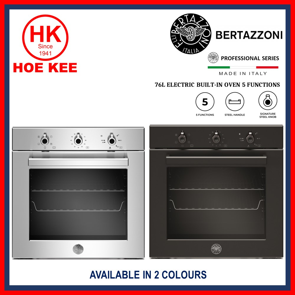 Bertazzoni Professional Series 60cm Electric Built-in Ovens 5 functions ...