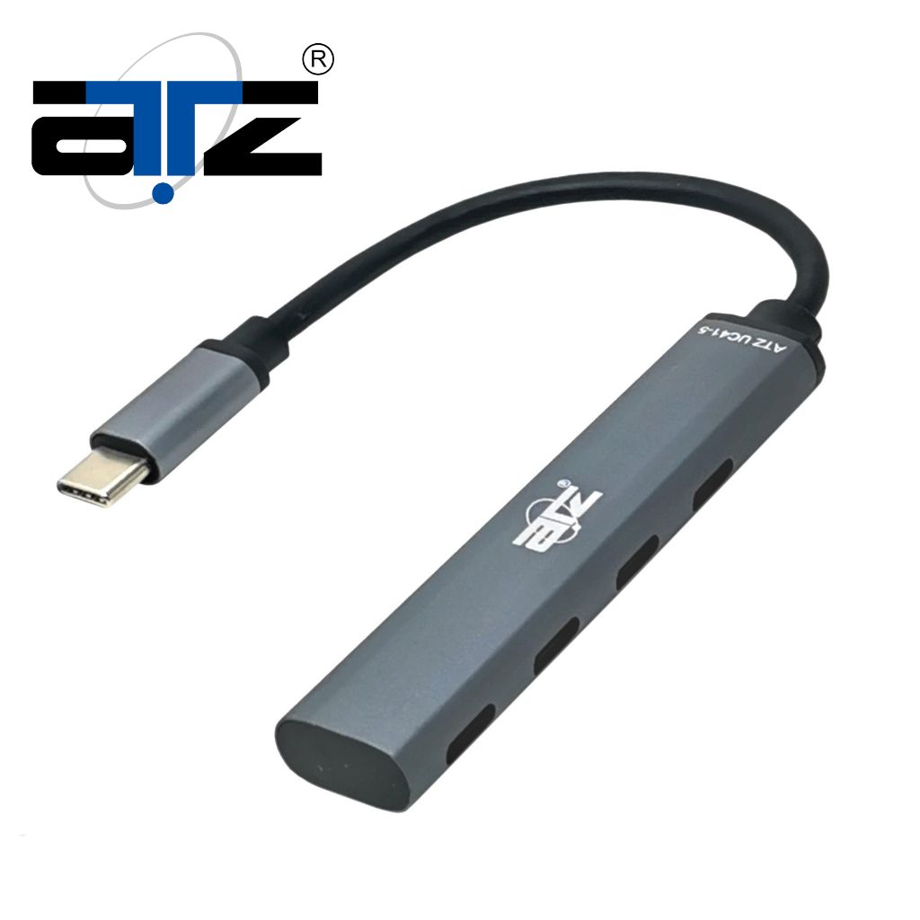 ATZ 4-in-1 USB C to 4 x USB-C Data Hub, 480Mbps Not for Charging, 4 ...