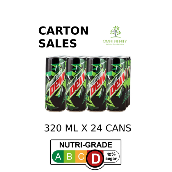 Mountain Dew Carton Sales 320ml x 24 cans | Shopee Singapore