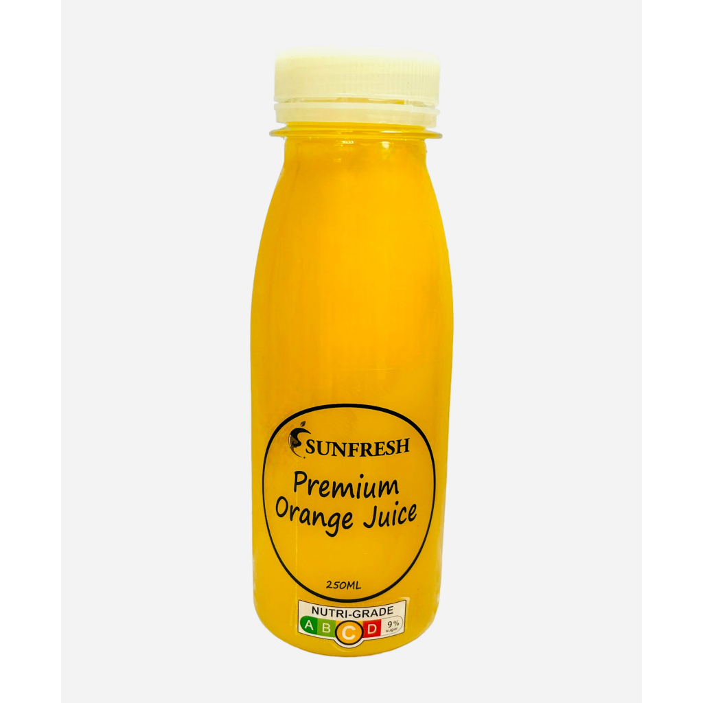 Chilled SUNFRESH 250ML Premium Orange Juice No Added Sugar (6 or 24 ...