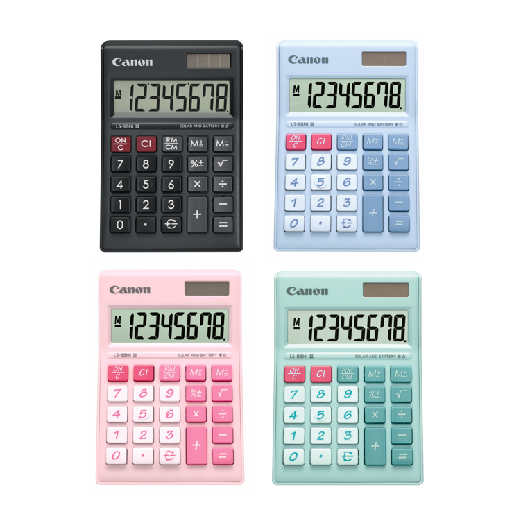Canon LS-88Hi III Calculator 8 Digit | Shopee Singapore