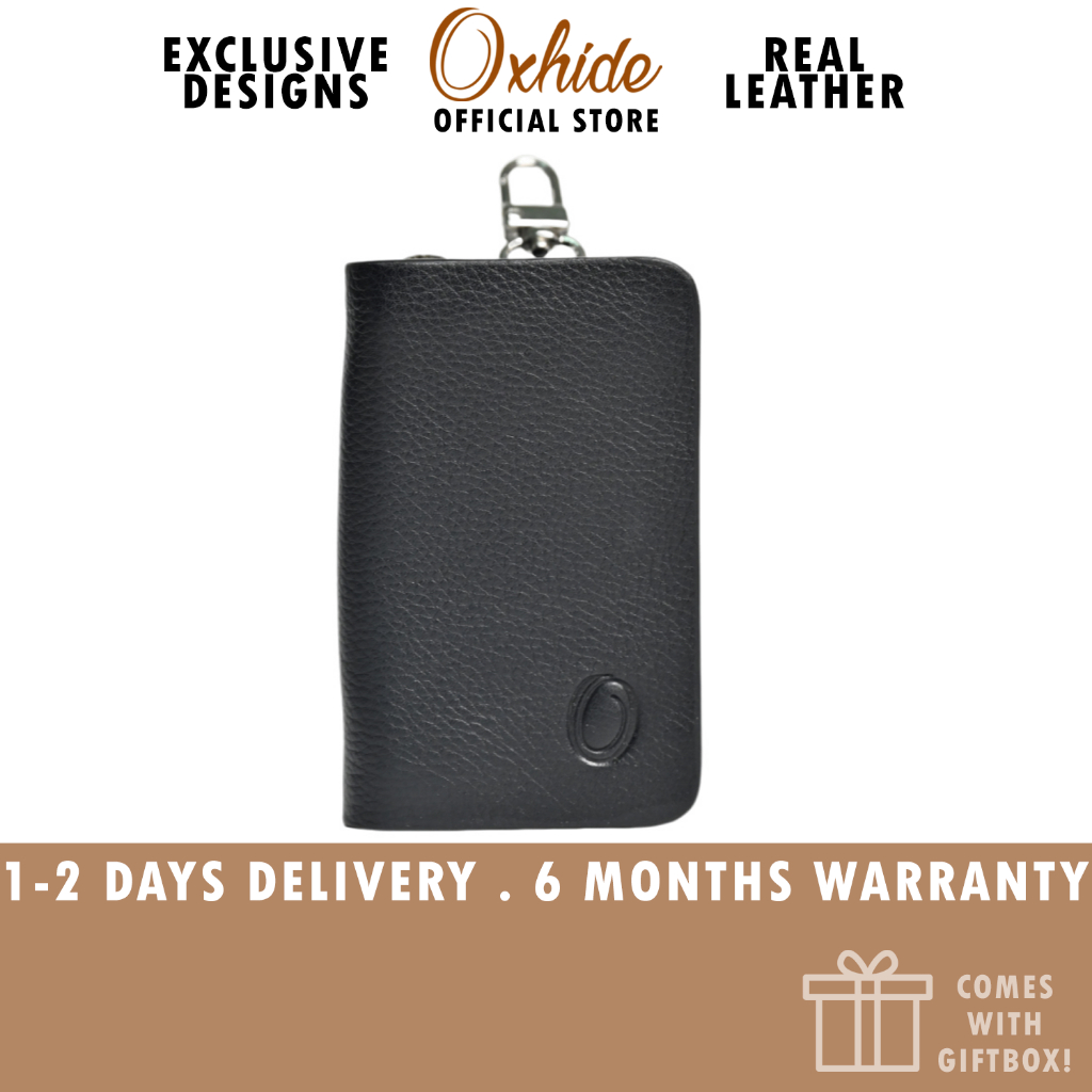 Leather Car Keys Pouch Mini Book shape- Top Grain Leather -J0059 ...