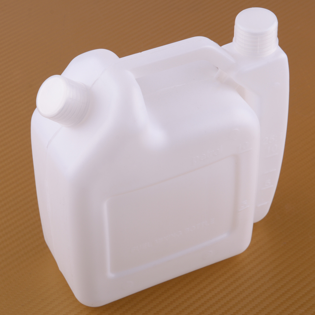 1.5L Portable 2 Stroke Fuel Petrol Oil Mixing Bottle Container 25:1 50: ...