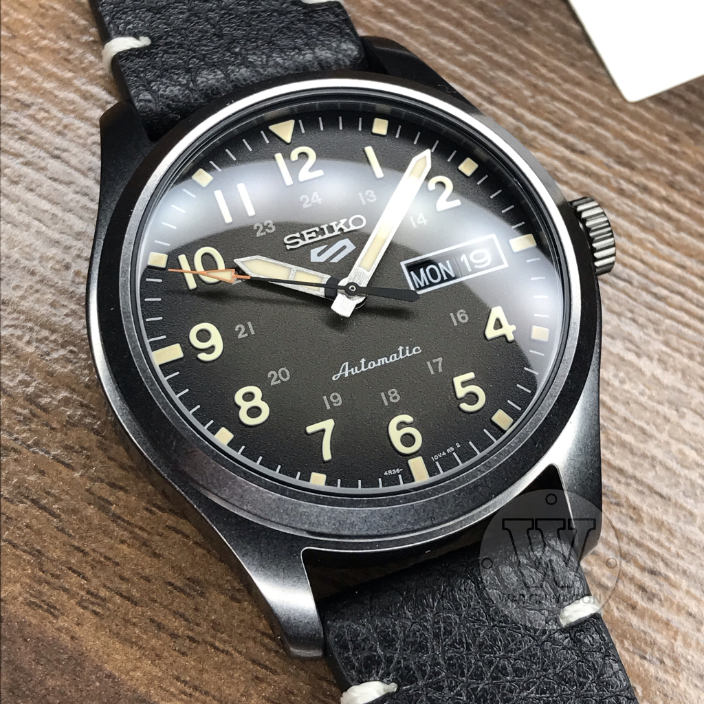 [Watchwagon] Seiko 5 Sports SRPG41K1 Automatic Gents Field Watch Black ...
