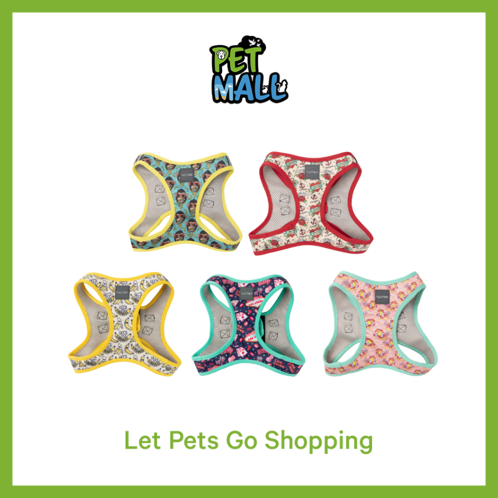 FuzzYard Step-In Dog Harness E (5 Designs) | Shopee Singapore