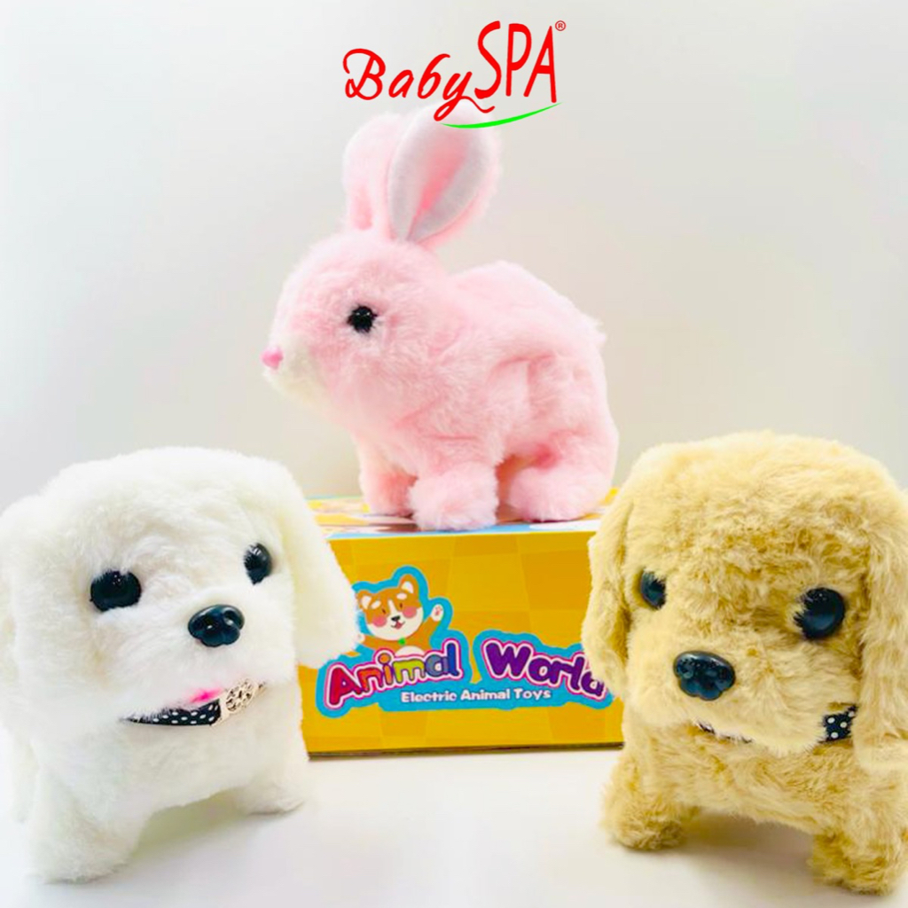 ♥♥♥ BabySPA Dancing Stuffed Toy Cute Pretend Pet Animal Battery ...