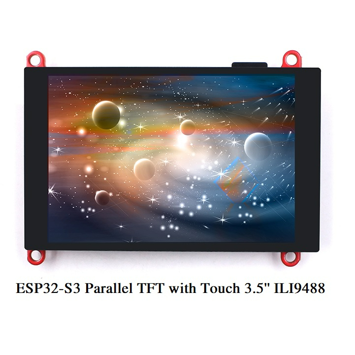 ESP32-S3 Parallel TFT with Touch 3.5'' ILI9488 Driver (makerfabs SG ...