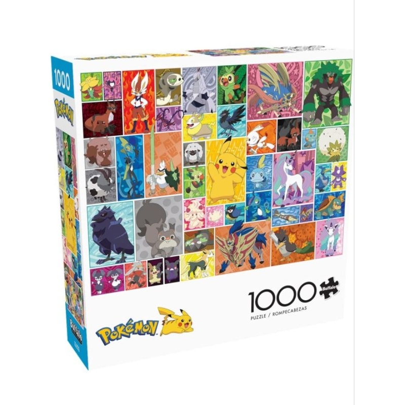 Pokemon Galar Frames - 1000 Piece Jigsaw Puzzle | Shopee Singapore