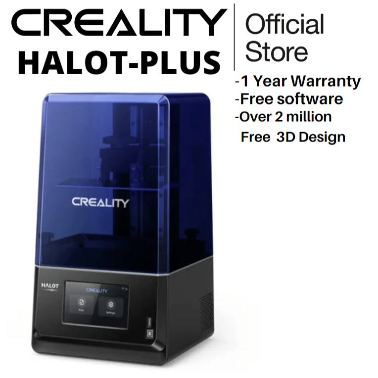 Official Creality Resin 3D Printer, HALOT ONE Plus(CL-79) | Shopee ...