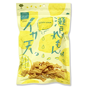 Maruka Ikaten fried squad snack Setouchi lemon flavor 65g[Direct from ...