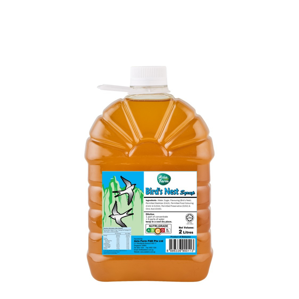 Asia Farm Bird Nest Syrup 2Litre | Shopee Singapore