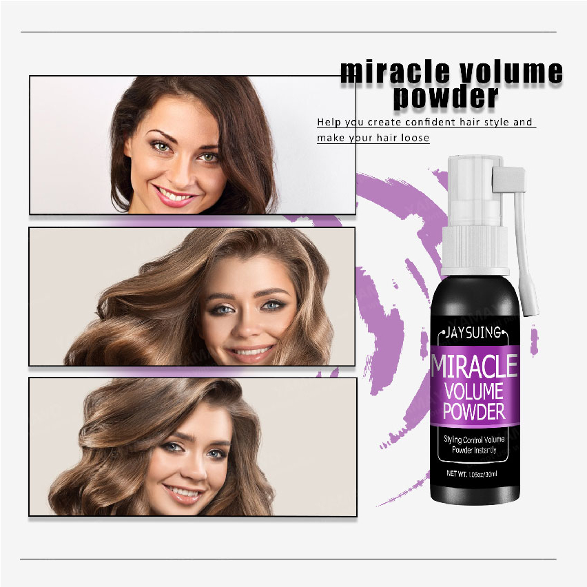 Fluffy Dry Washing Hair Styling Spray || Miracle Hair Volume Powder ...