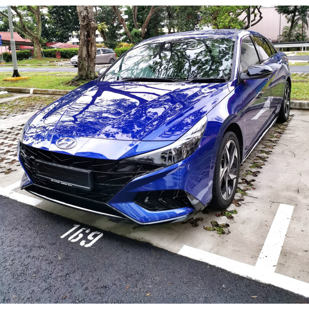 Avante Cn7 (2021) N-line Front bumper (Full Set) | Shopee Singapore