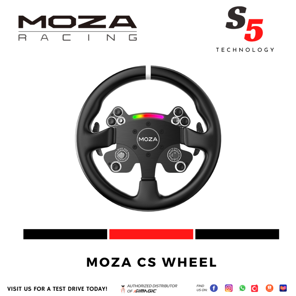 Moza CS Wheel / Sim racing / eracing / racing simulator / simulation ...