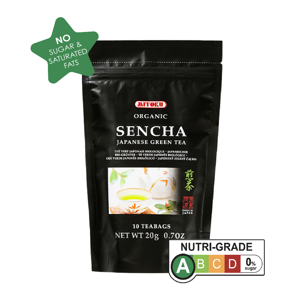 Mitoku Sencha Japanese Green Tea (10 Teabags) (EXP:24/06/24) | Shopee ...