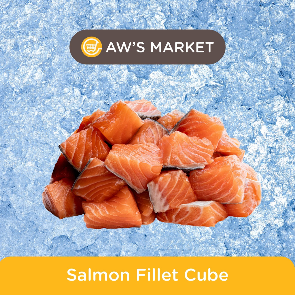 Fresh Salmon Fillet Cube [150g] | Shopee Singapore
