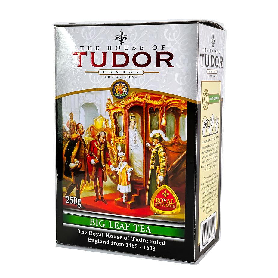 House of Tudor Big Leaf Tea Premium Ceylon Black Tea Loose Leaf Gift ...