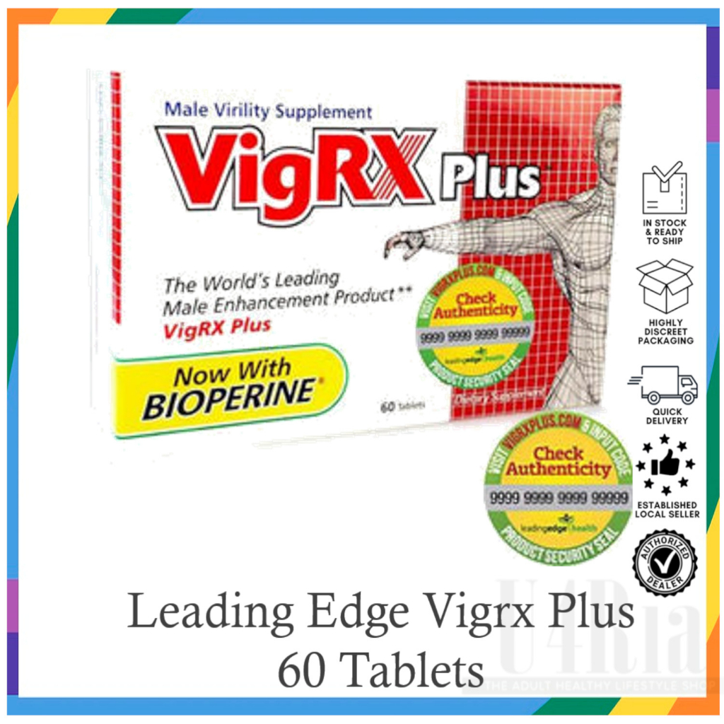 Leading Edge VigRX Plus 60 Tablets | Shopee Singapore