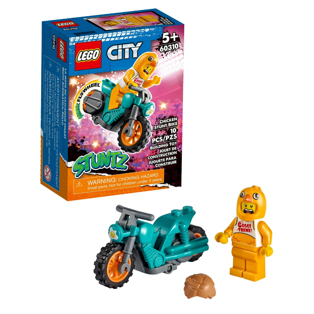 LEGO 60310 Chicken Stunt Bike | Shopee Singapore