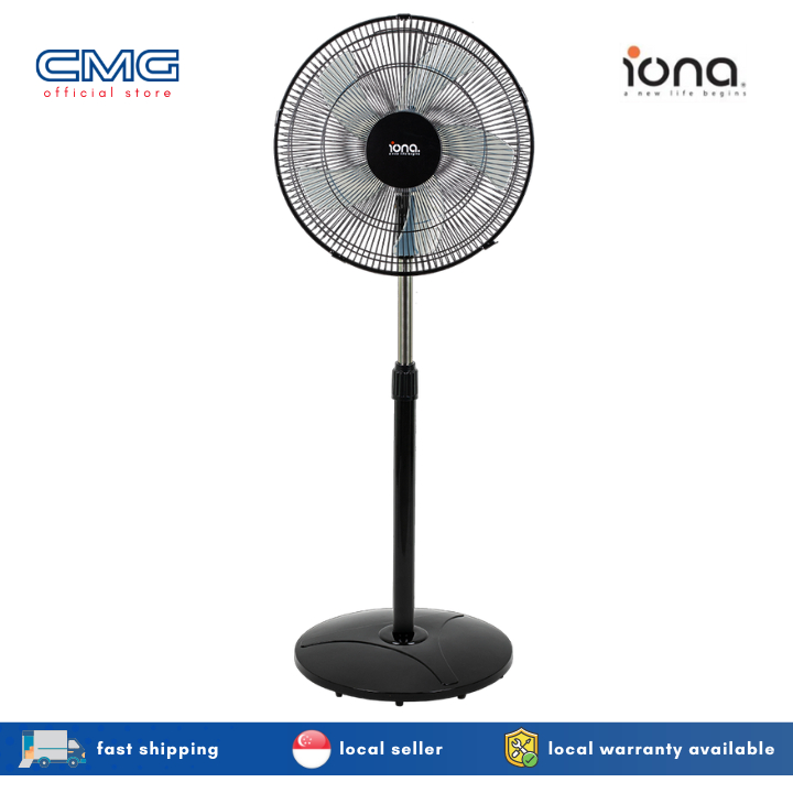 Iona 16" Stand Fan GLSF165 | Shopee Singapore