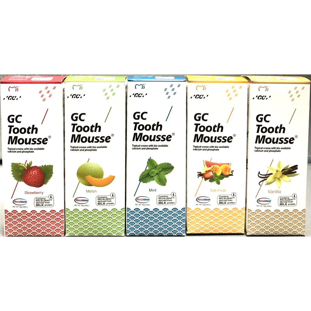 GC Tooth Mousse 40g (1 Tube) | Shopee Singapore