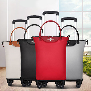 [SG] Easy Travel Bag With Removable Spinner Wheels Accessory. With ...