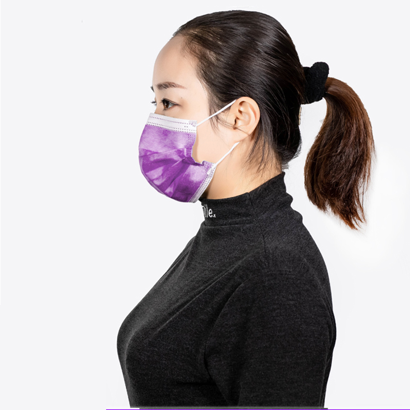 [SG] Local Ready Stock face mask disposable Adult black 3ply 50 pcs ...