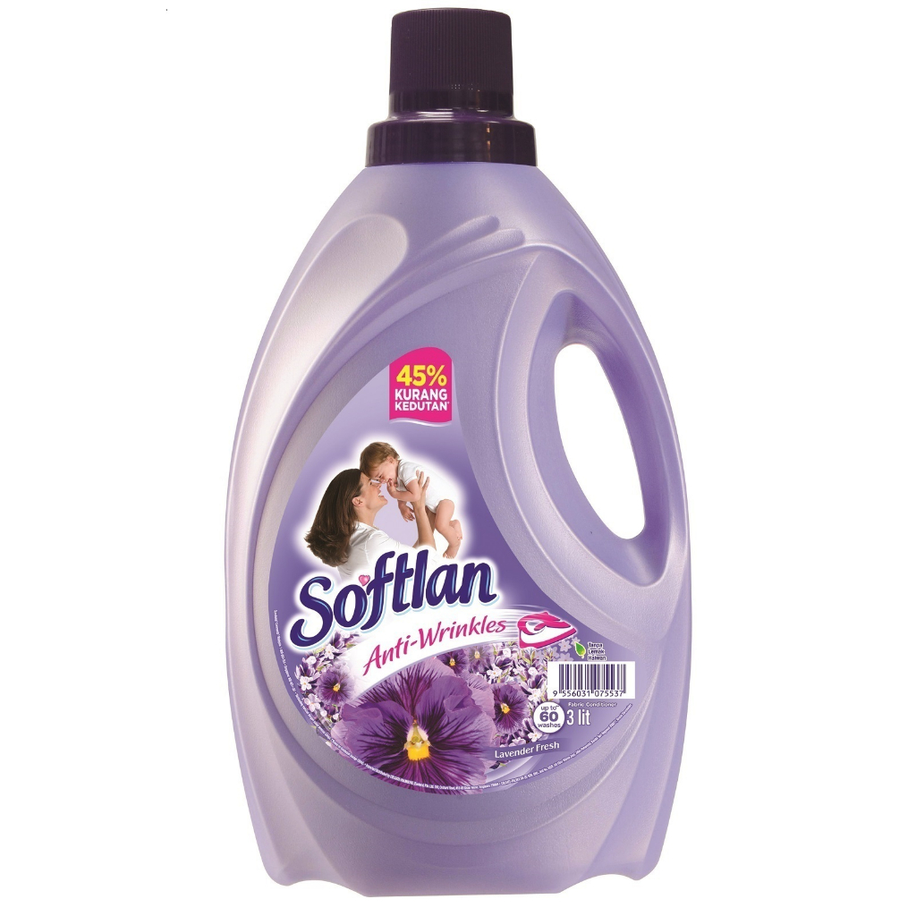 SOFTLAN Softener Lavender Fresh 3L | Shopee Singapore