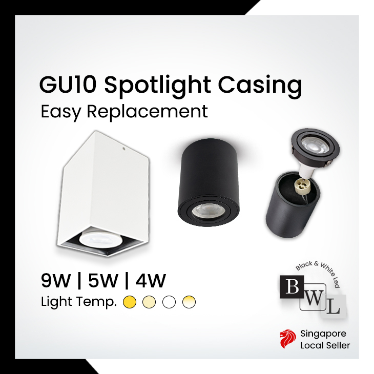 BWL LED Spot Light 4W ,5W,9W Tri-tone Ceiling Mounted Spot light GU10 ...