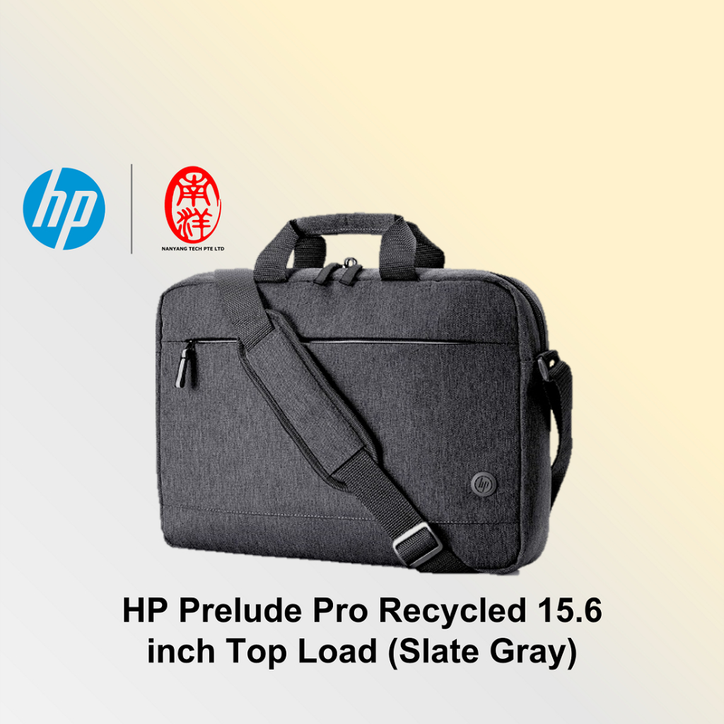 HP Prelude Pro Recycled 15.6 inch Top Load Laptop Bag (Slate Gray ...