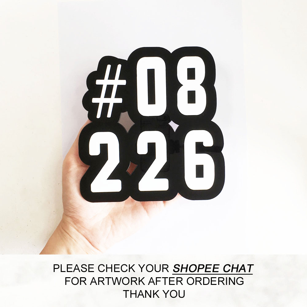 DLC - HDB Unit Number, Condo Unit Number, Address Sign, Wall Decor ...