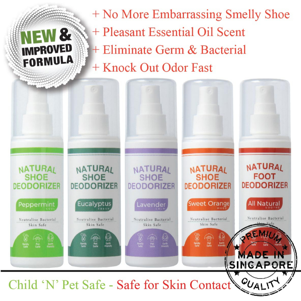 Shoe Deodorizer, shoe deodorant, shoe spray. No More Embarrassing ...