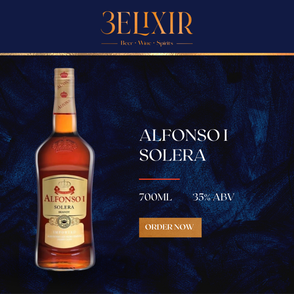 Alfonso I Solera Brandy 700ml | Shopee Singapore