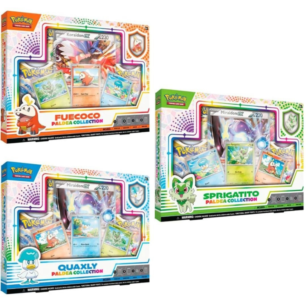 Pokemon TCG - Paldea Collection Box | Shopee Singapore