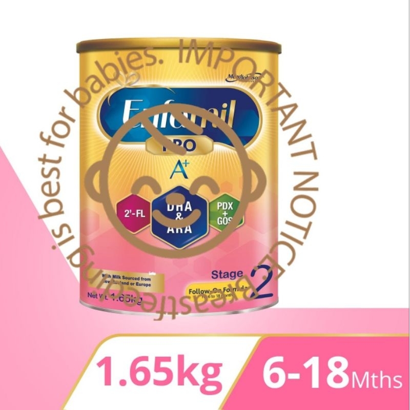 Enfamil Stage 2 Pro Follow-On Formula 1.65kg | Shopee Singapore