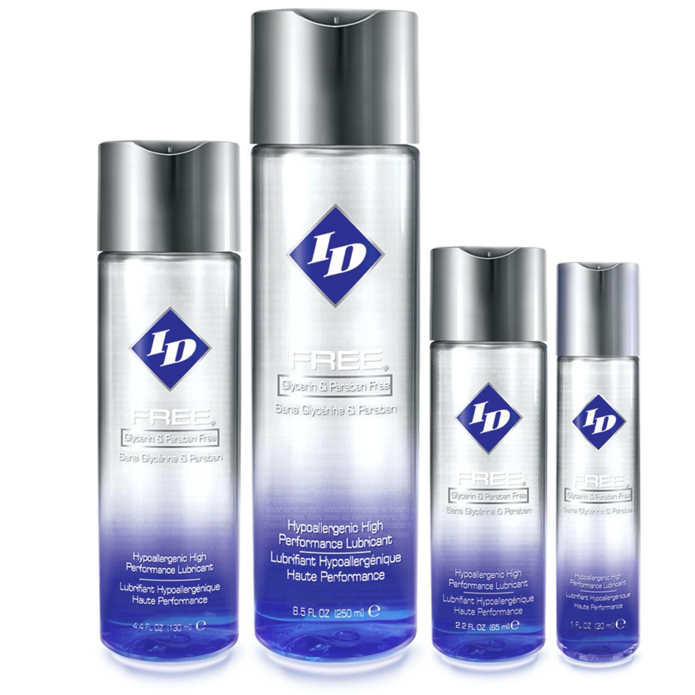 ID Lube FREE Hypoallergenic High Performance Lubricant (4 Sizes ...