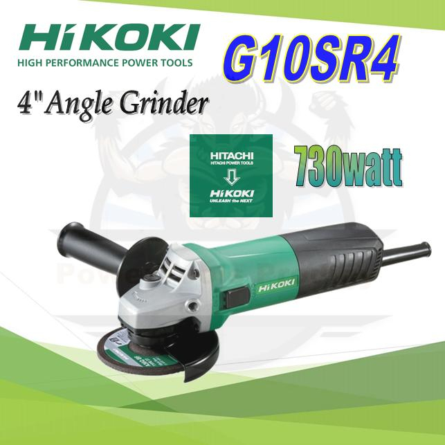HIKOKI G10SR4 4" ANGLE GRINDER/ GRINDING MACHINE SIMILAR TO MAKITA ...