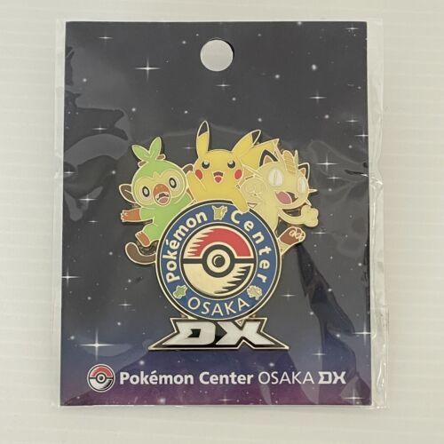 Pokemon center Osaka DX exclusive Logo pin | Shopee Singapore