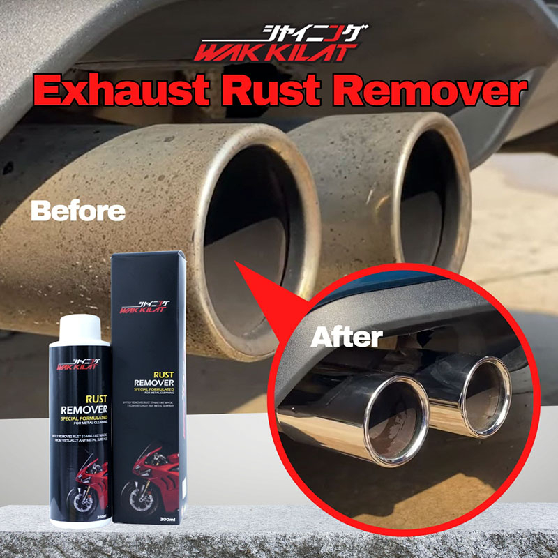 Magix Wak Kilat Car Exhaust Pipe Cleaner Restorer Rust Remover Metal ...
