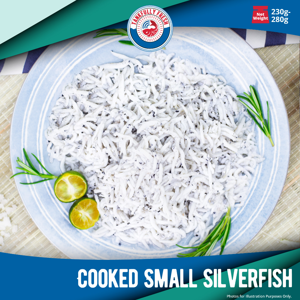 [Tankfully Fresh] New Cooked Small Silverfish / Whitebait 熟小银鱼(1 pack ...