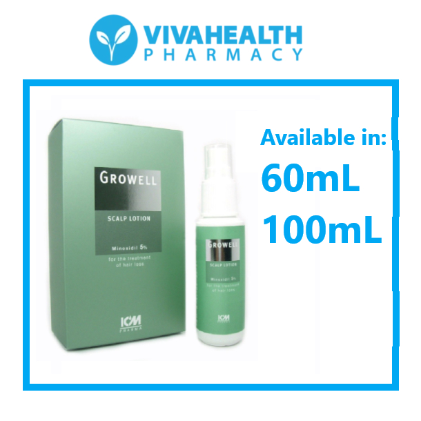 Growell 5% Scalp Lotion 100mL (alt Regro) | Shopee Singapore