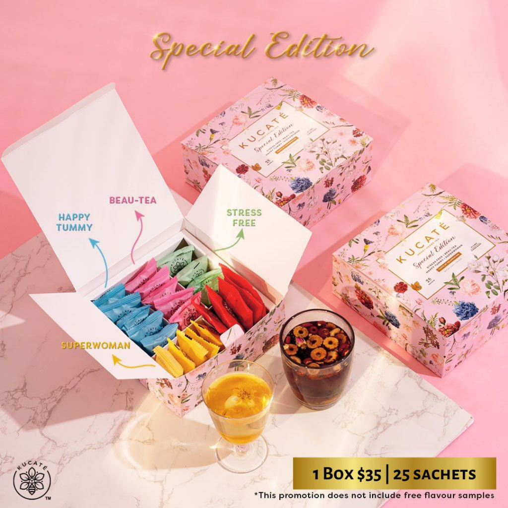 Kucate Beau-Tea Special Edition Promo 4 flavours (Mixed & Original ...