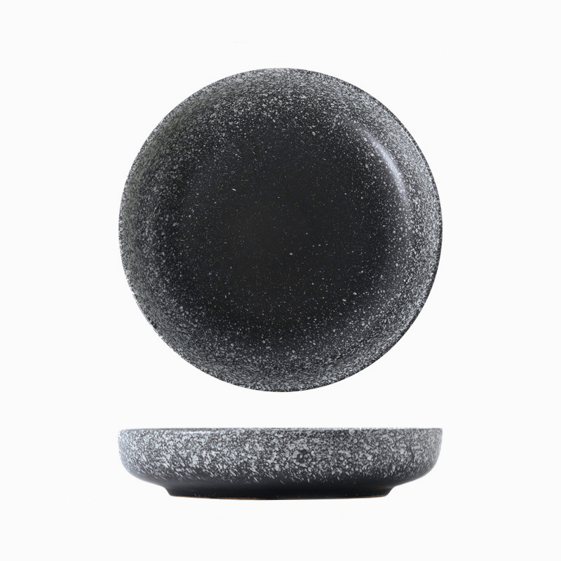 【SG】Japanese Ceramic Deep Plate Salad Bowls 8 In 10 In Large Dinner ...