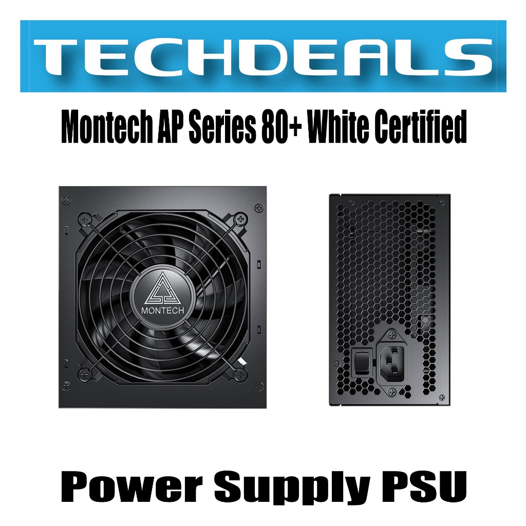 Montech AP Series 80+ White Certified Power Supply PSU | Shopee Singapore