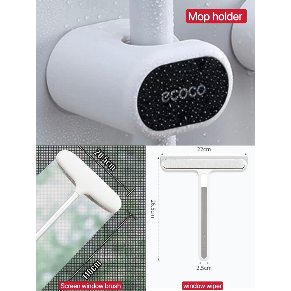 SG IN STOCK Screen window cleaning brush retractable window screen ...