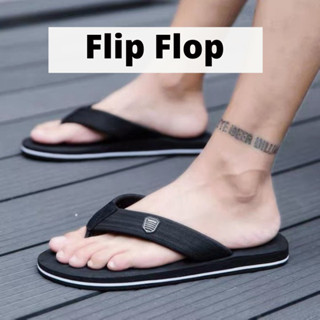 {SG} Men Flip Flops Summer Anti Slip Slippers Fashion Sandal Man ...