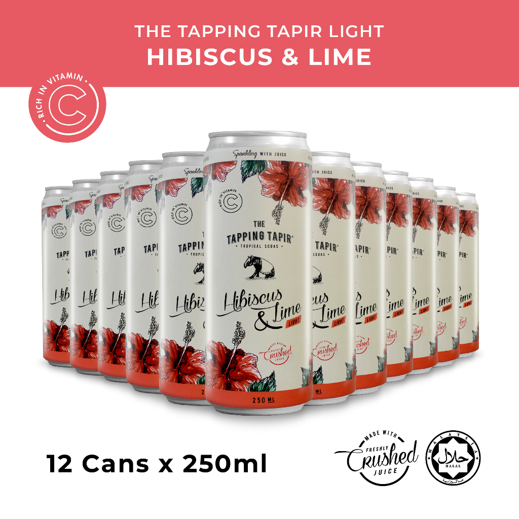 The Tapping Tapir Light Carbonated Soda Real Fruit Juice Drink Less ...