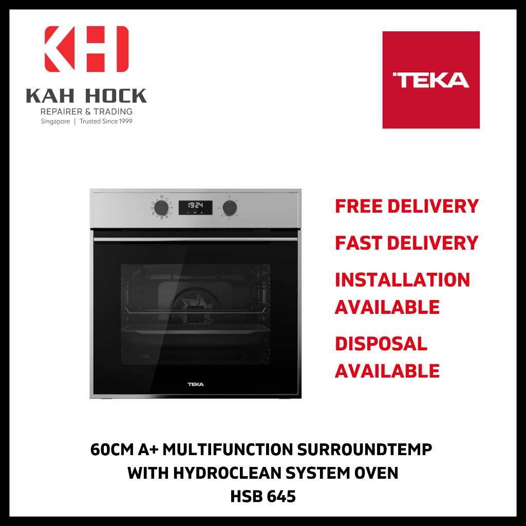 TEKA HSB 645 60CM A+ MULTIFUNCTION SURROUNDTEMP WITH HYDROCLEAN SYSTEM ...