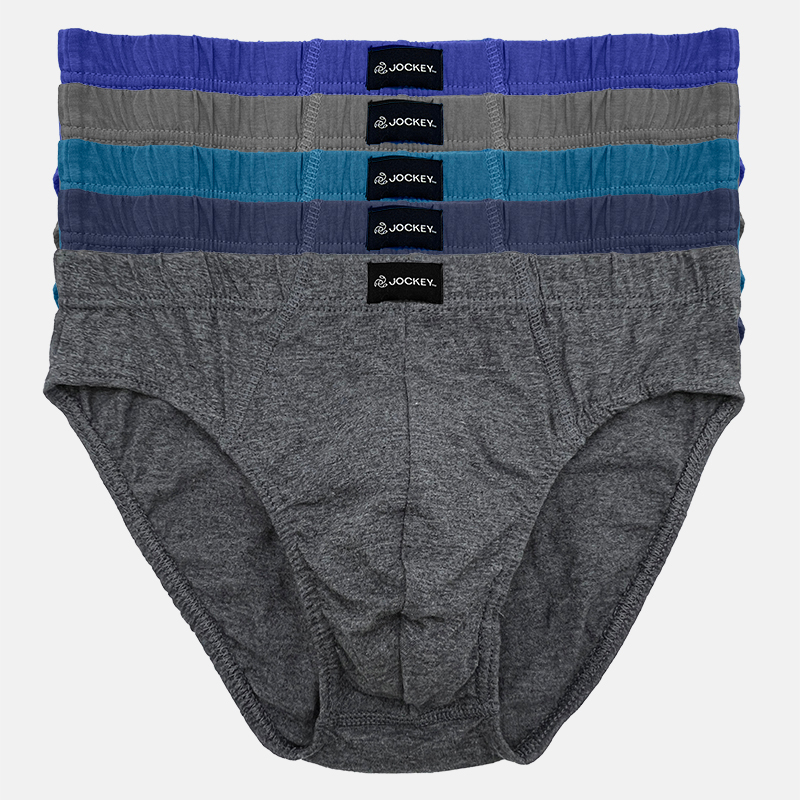 Jockey 5pcs Men Mini Briefs Cotton Jersey Basic JMB958466 | Shopee ...