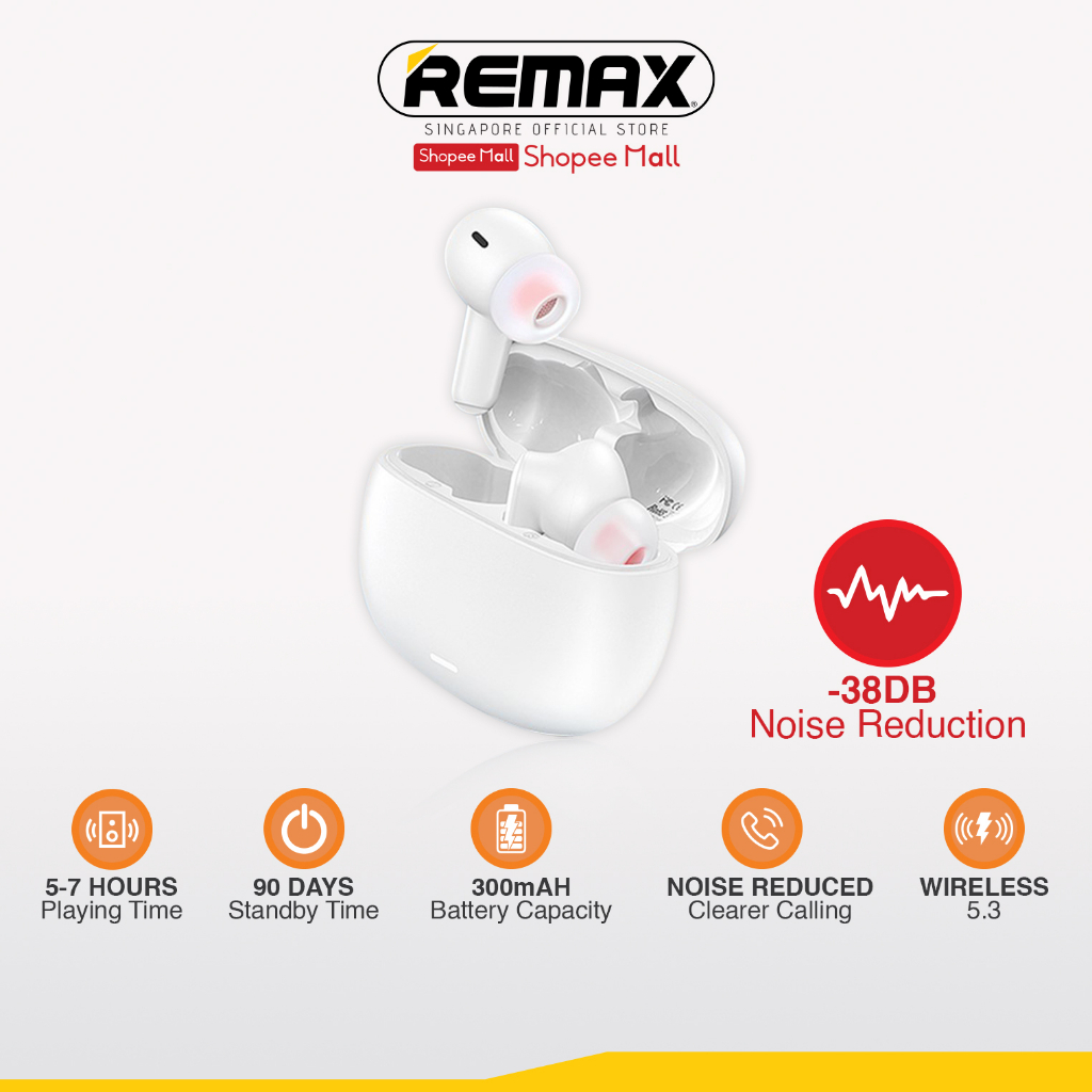 [Remax Audio] CozyPods W7N Wireless Bluetooth ANC+ENC Noise Reduction ...